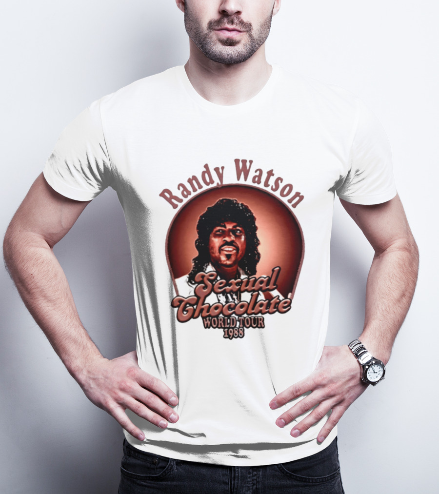 Randy Watson Sexual Chocolate World Tour 1988 Retro Concert T-Shirt