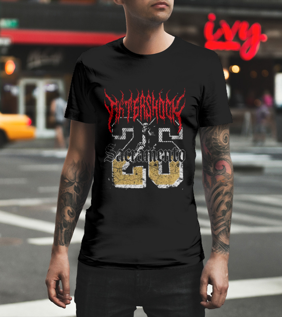 Aftershock 2026 Sacramento CA Festival October 1 4 After Party Event T-Shirt