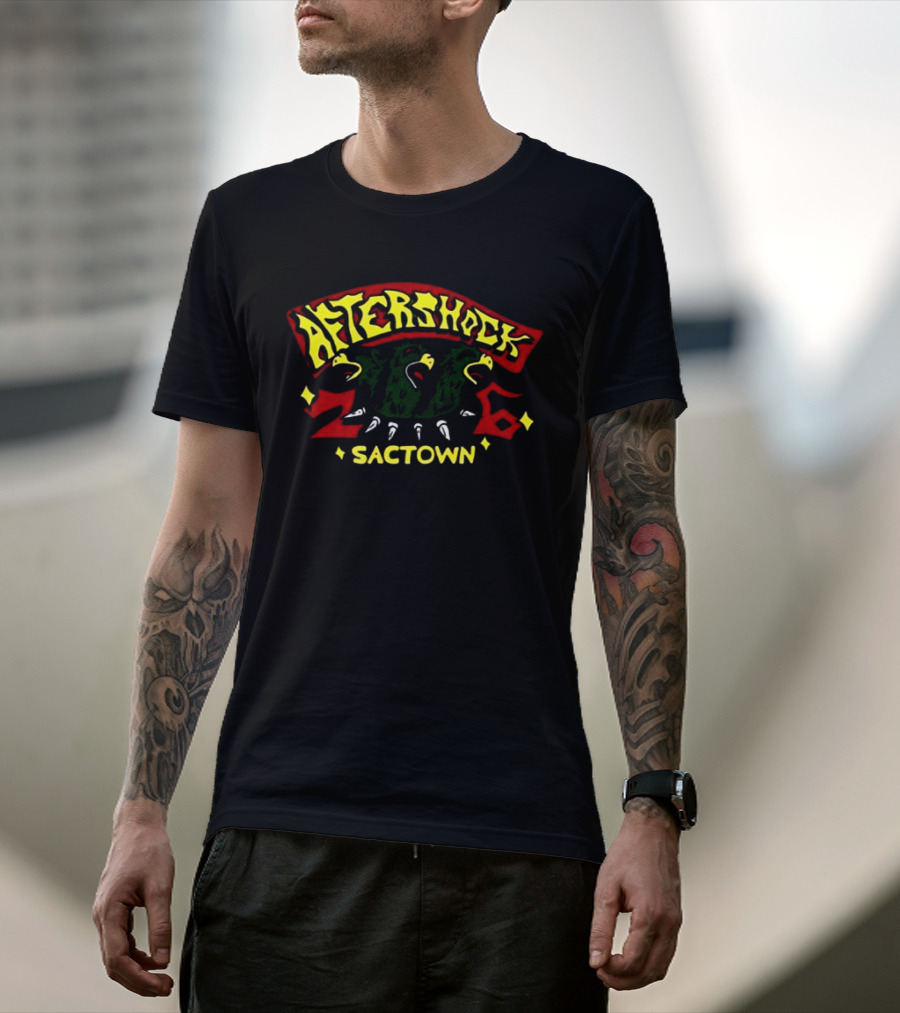 Aftershock Festival 2026 Sactown Griffin Trio October 1 4 Sacramento CA T-Shirt