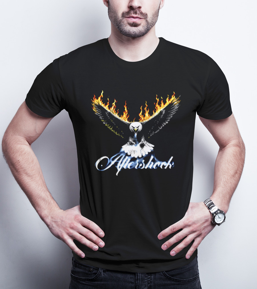 Aftershock Festival 2026 Sacramento CA October 1 4 2026 Flaming Wings T-Shirt