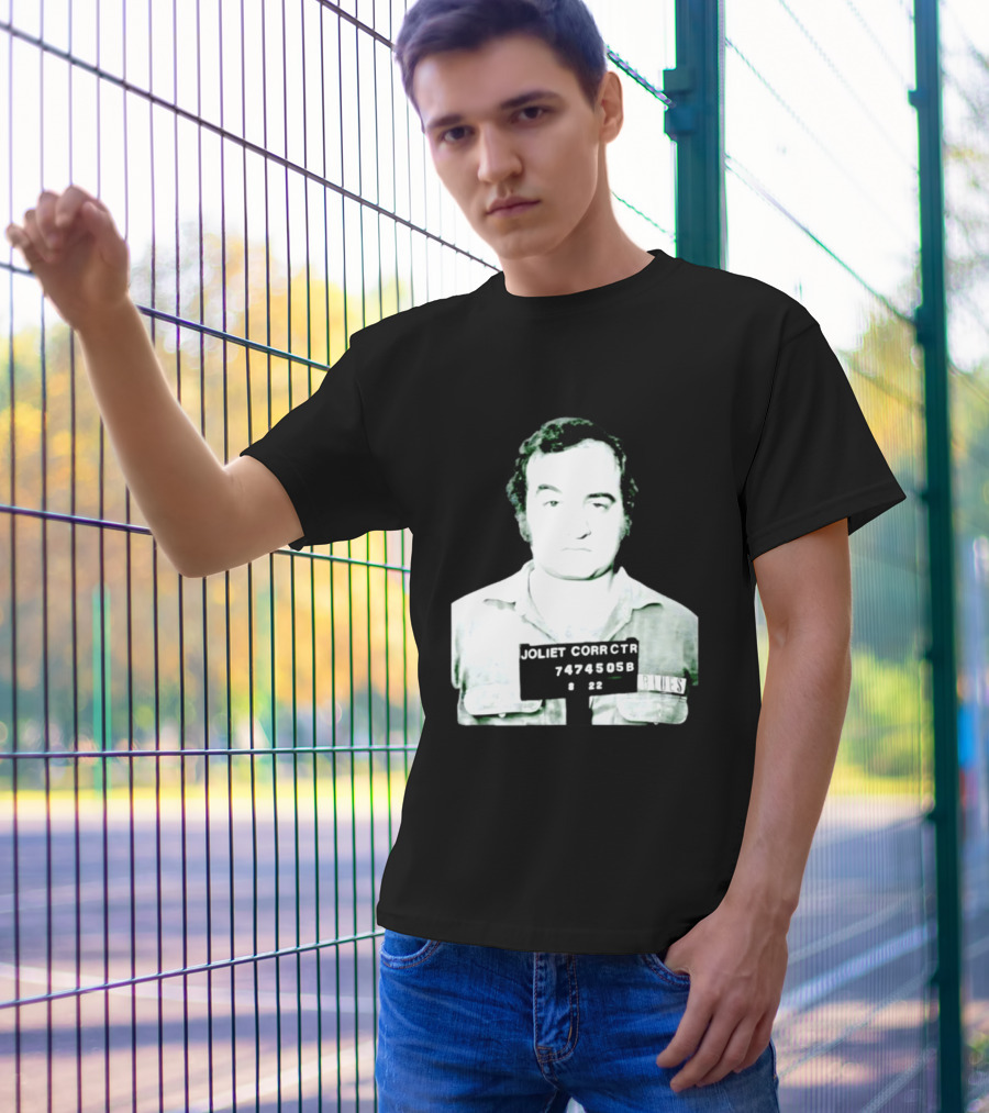 John Belushi Joliet Correctional Blues Shot 7474505B T-Shirt