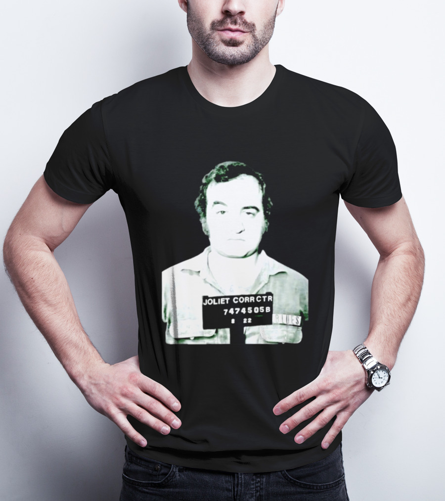 John Belushi Joliet Correctional Blues Shot 7474505B T-Shirt