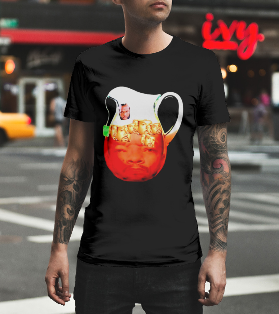 Mr T Ice Cube Ice Tea Pitcher Meme T-Shirt