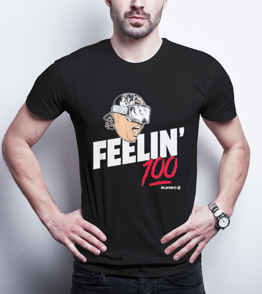 Munetaka Murakami Feelin' 100 Snow Goggles Enthusiasm T-Shirt