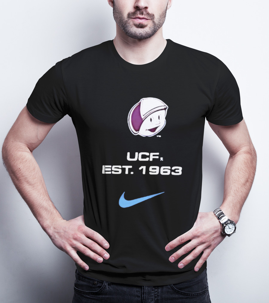 UCF Knights 2026 Space Game UCF Est 1963 Vintage Astronaut Nike T-Shirt