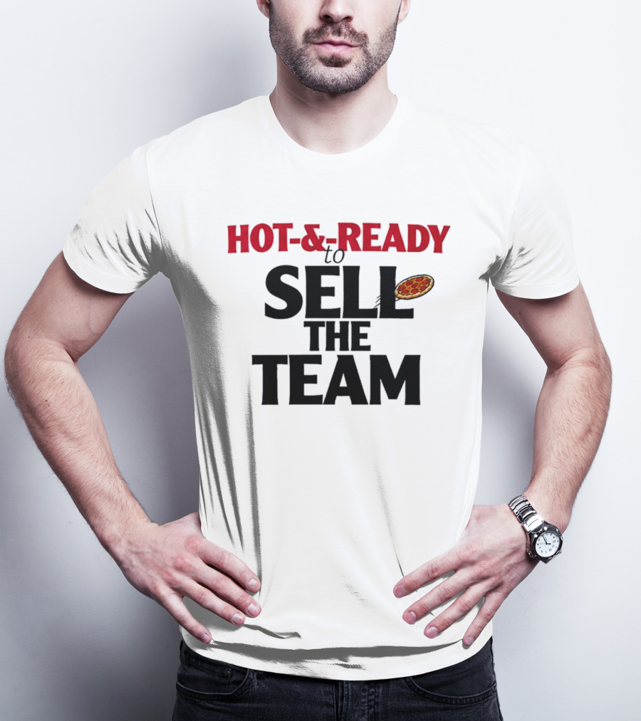 Champagne Athletics 2026 Hot N Ready To Sell The Team Pizza T-Shirt