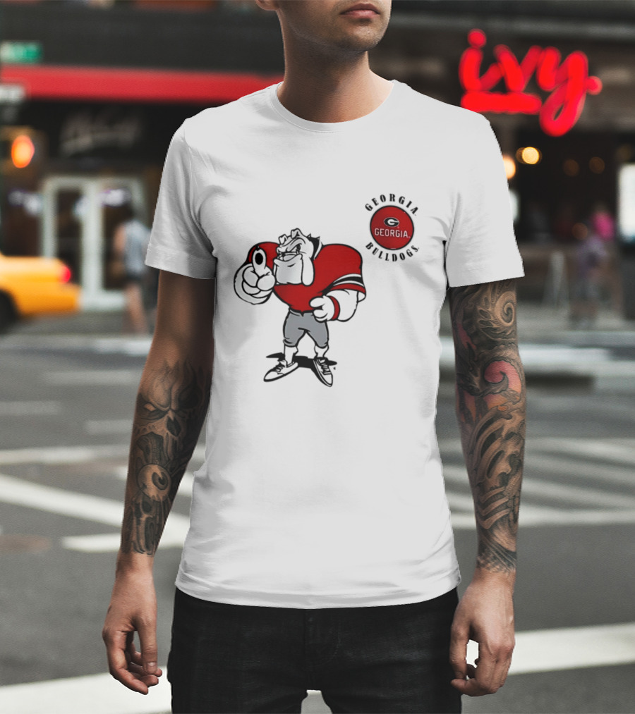 Georgia Bulldogs 2026 NCAA Tailgater Hometown Football Mascot Georgia T-Shirt