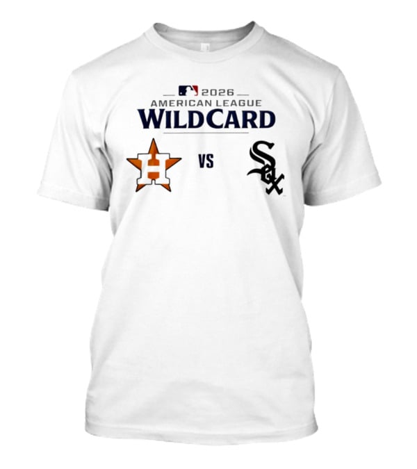 2026 American League Wild Card Houston Astros Vs Chicago White Sox T-Shirt