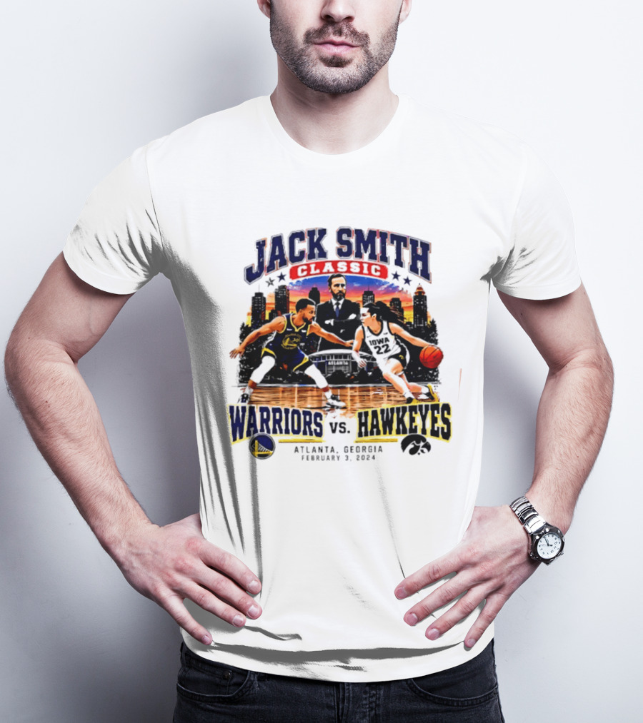 Jack Smith Classic Warriors Vs Hawkeyes Atlanta February 3 2024 T-Shirt