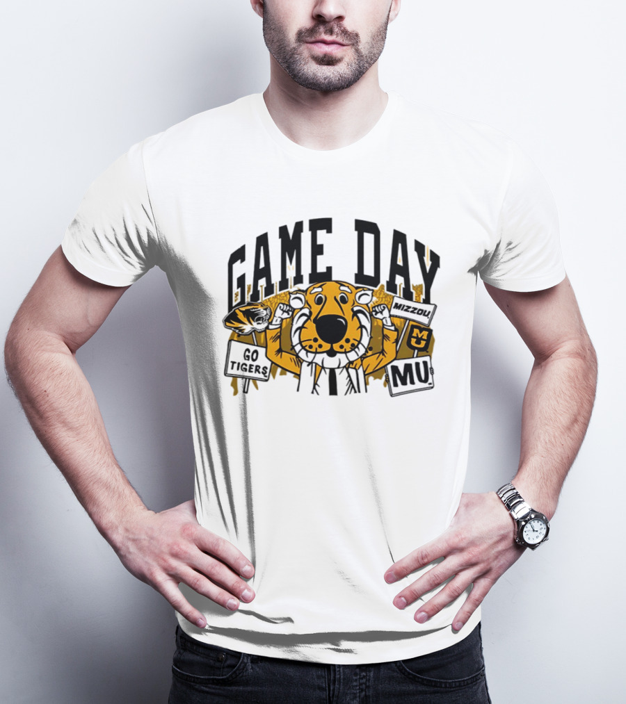 Missouri Tigers 2026 NCAA Game Day Go Tigers MU T-Shirt