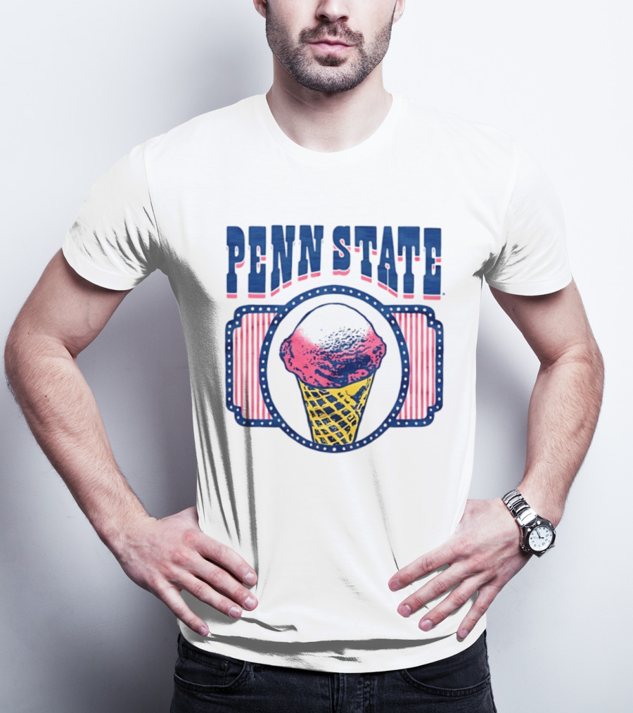 Penn State Ice Cream Cone Nittany Lions Creamery NCAA 2026 T-Shirt