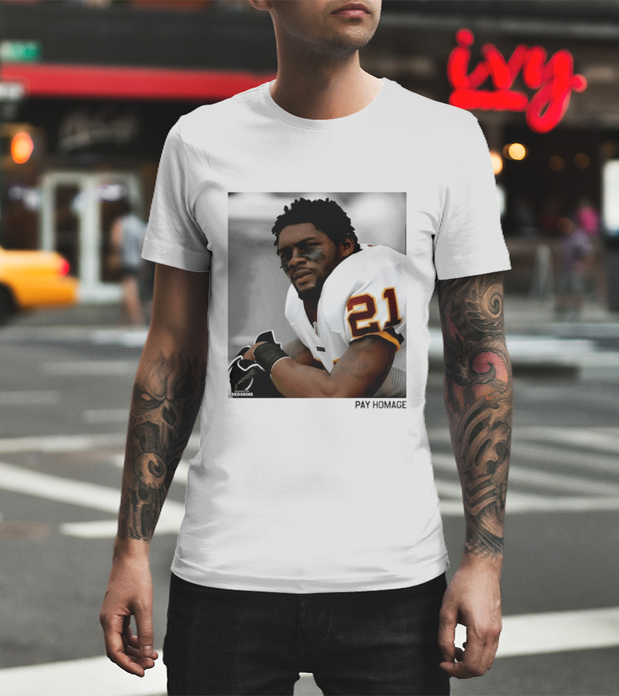 Sean Taylor 21 Washington Redskins Pay Homage Player T-Shirt