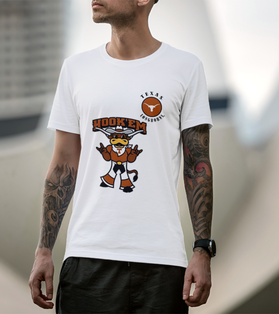 Texas Longhorns Hook'Em 2026 NCAA Tailgater Hometown T-Shirt