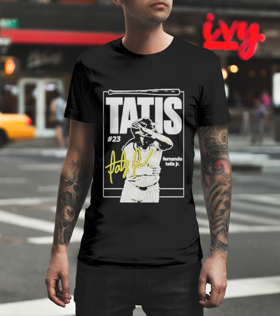 Fernando Tatis Jr No 23 San Diego Padres Tatis Jr. T-Shirt
