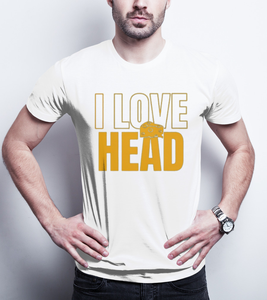 I Love Head Cheese Green Bay Packers T-Shirt