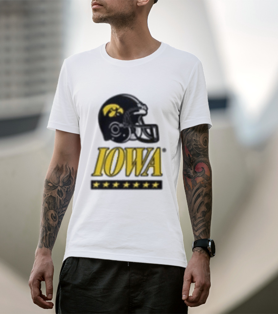 Iowa Hawkeyes Helmet 2026 ESPN College Gameday Runner T-Shirt