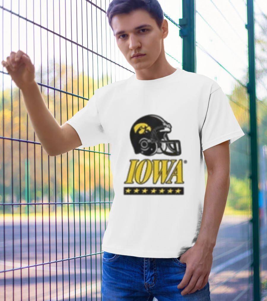 Iowa Hawkeyes Helmet 2026 ESPN College Gameday Runner T-Shirt