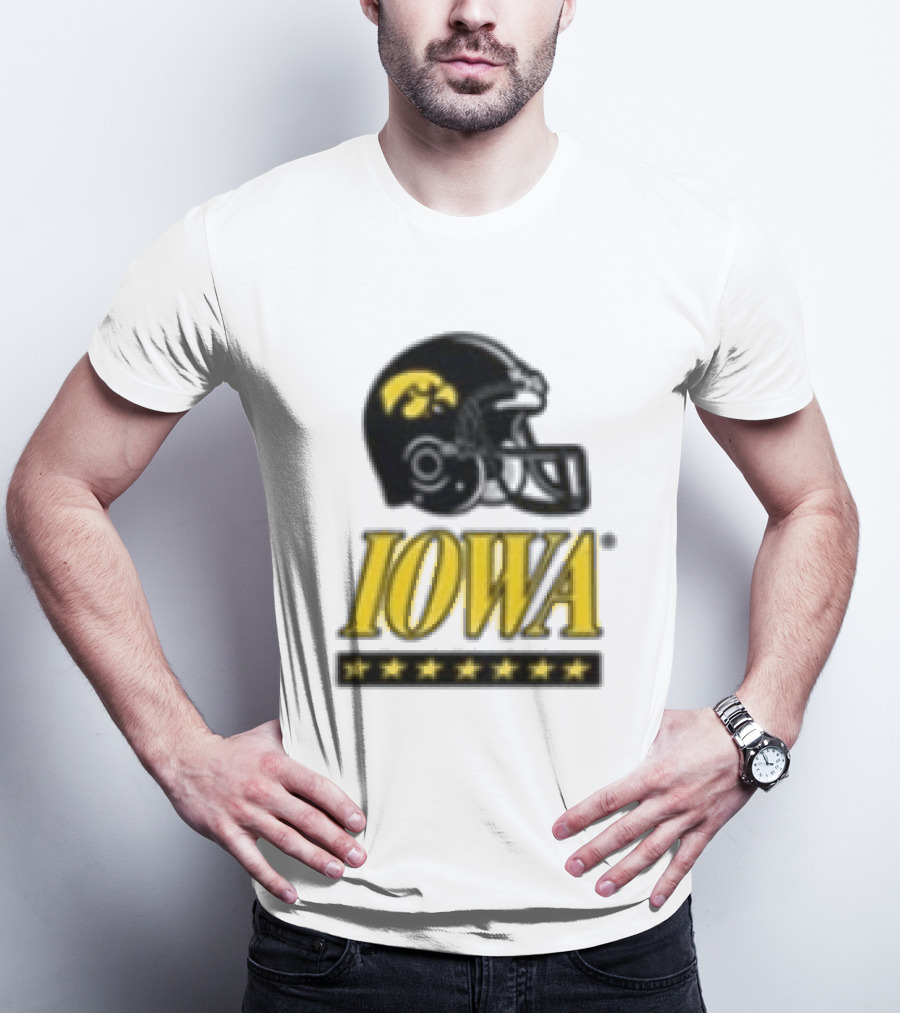 Iowa Hawkeyes Helmet 2026 ESPN College Gameday Runner T-Shirt