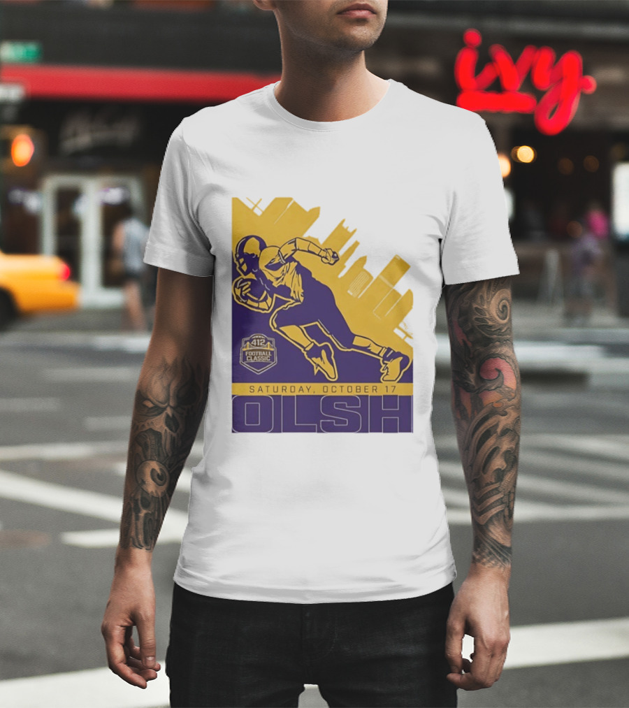 Olsh Football Classic Saturday October 17 City Skyline T-Shirt