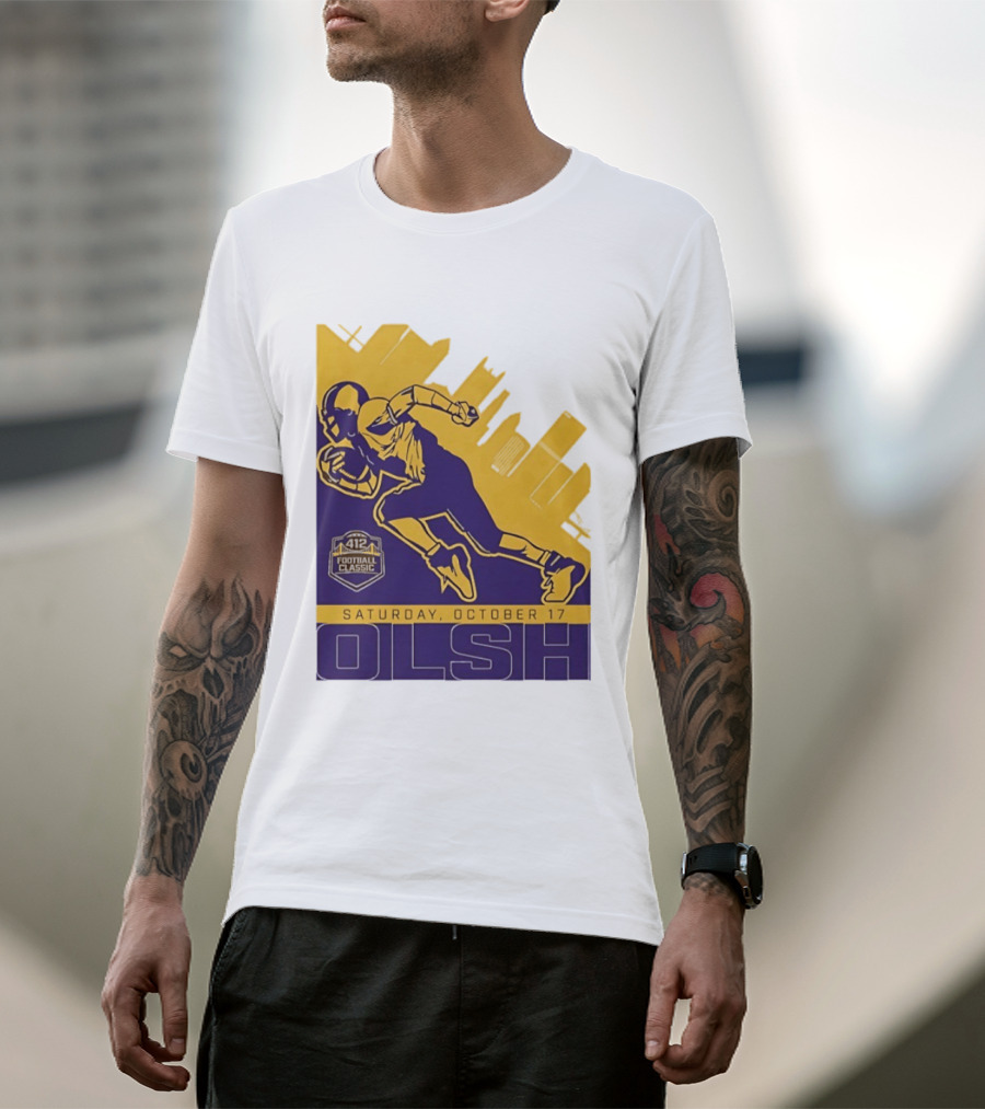 Olsh Football Classic Saturday October 17 City Skyline T-Shirt