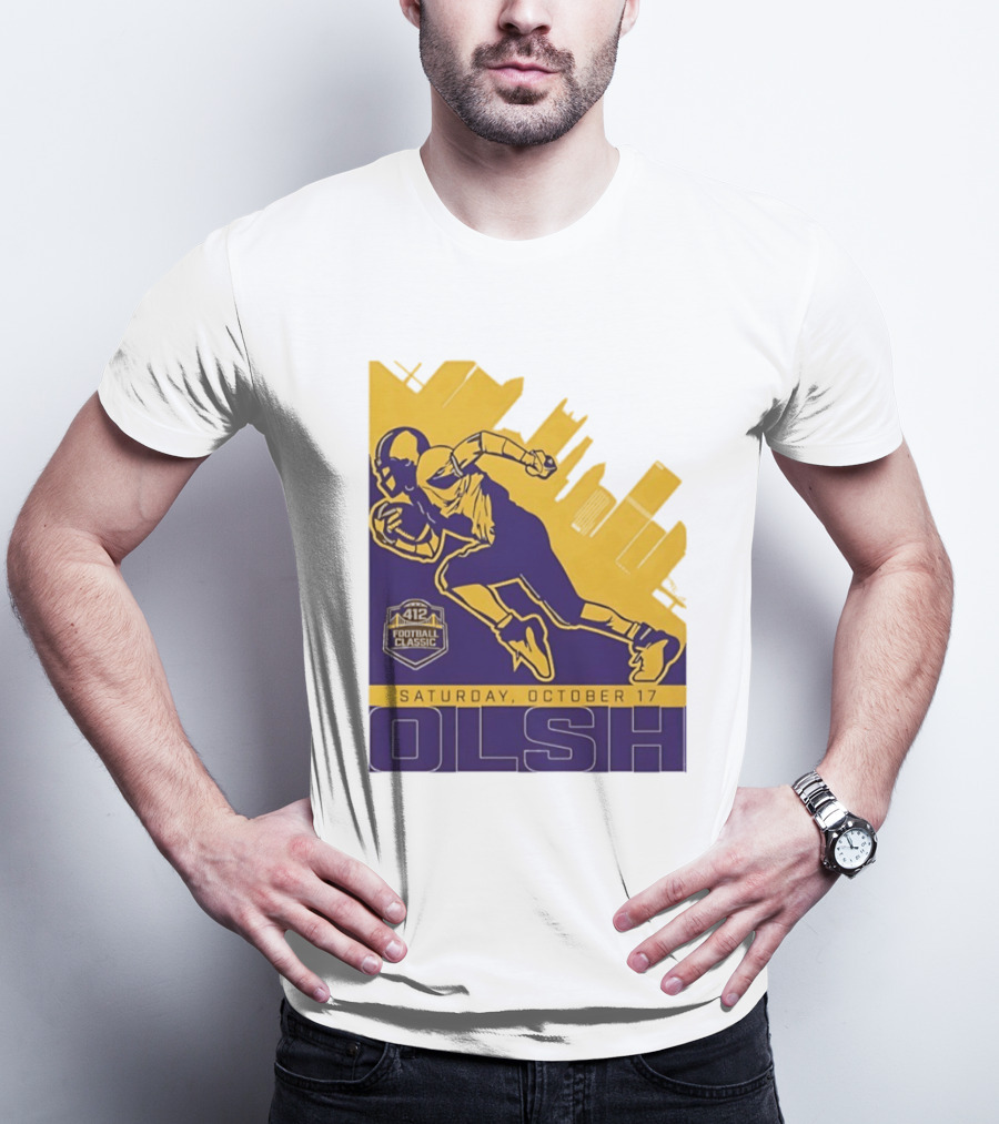 Olsh Football Classic Saturday October 17 City Skyline T-Shirt