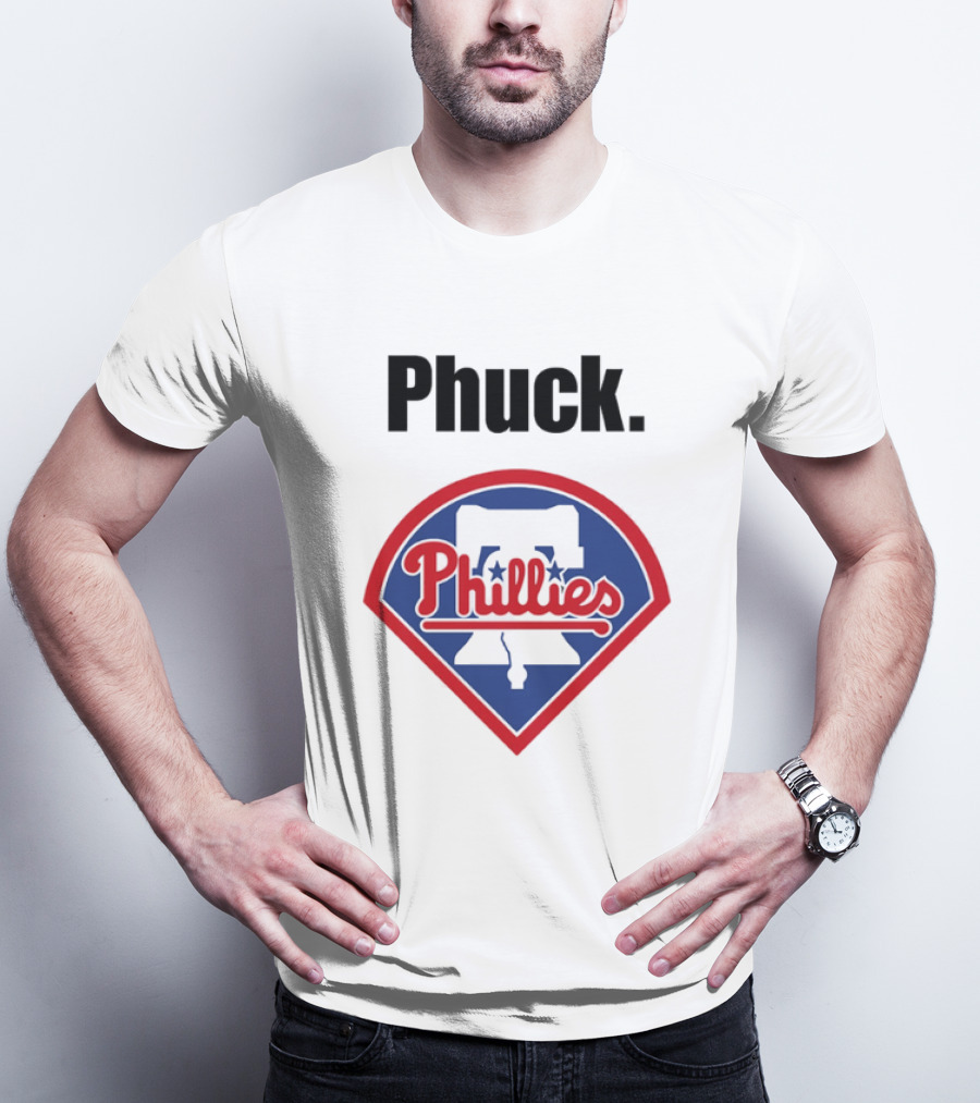 Phuck Phillies Baseball Meme Liberty Bell T-Shirt