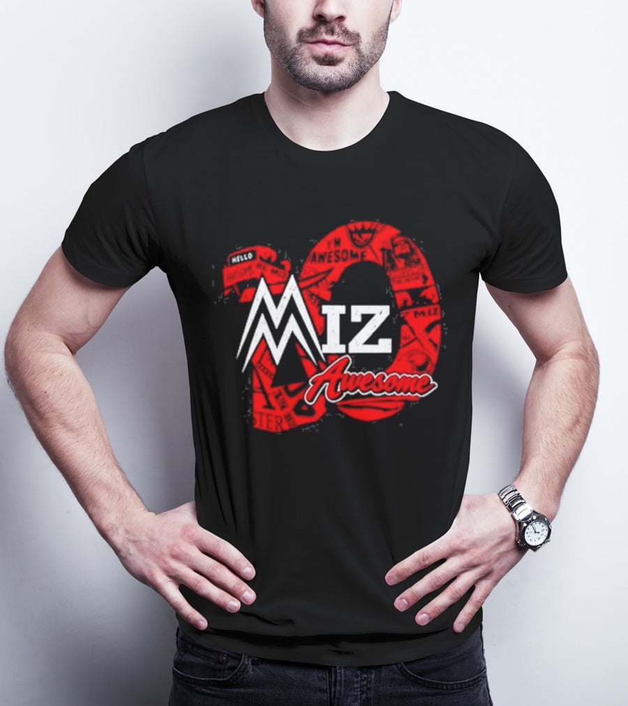 Miz Awesome 20 Years Anniversary Celebration WWE T-Shirt