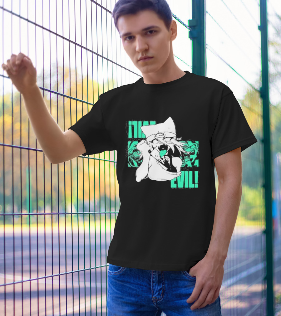 Issbrokie Neon Glow EVIL! Mysterious Aura Transformation T-Shirt