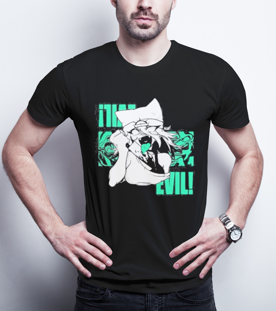 Issbrokie Neon Glow EVIL! Mysterious Aura Transformation T-Shirt