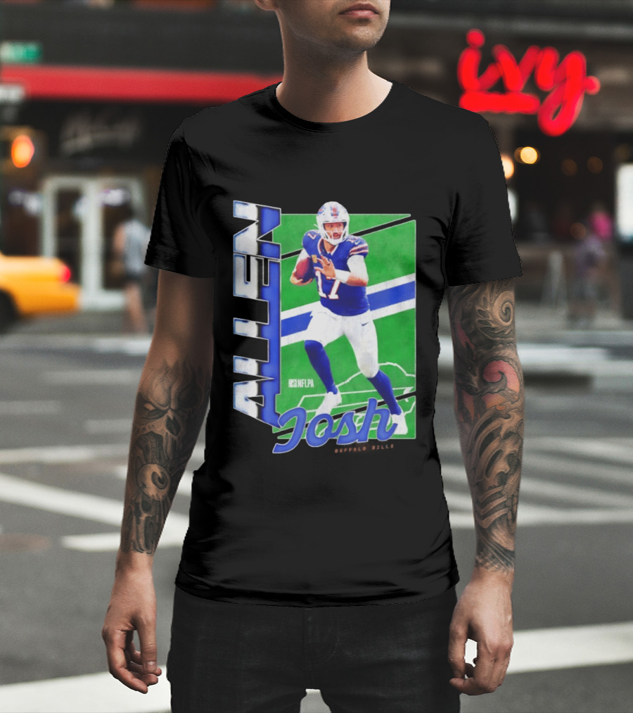 Josh Allen NFLPA Buffalo Bills NFL Player Moment 2026 T-Shirt