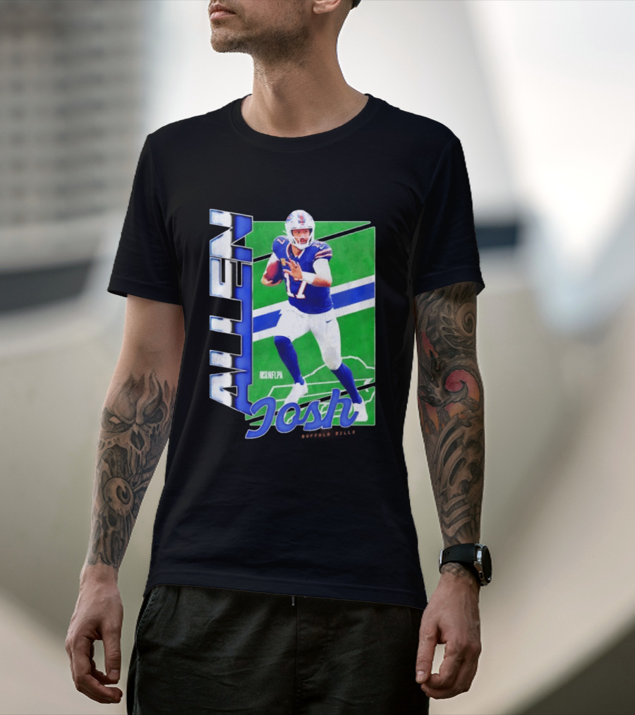 Josh Allen NFLPA Buffalo Bills NFL Player Moment 2026 T-Shirt