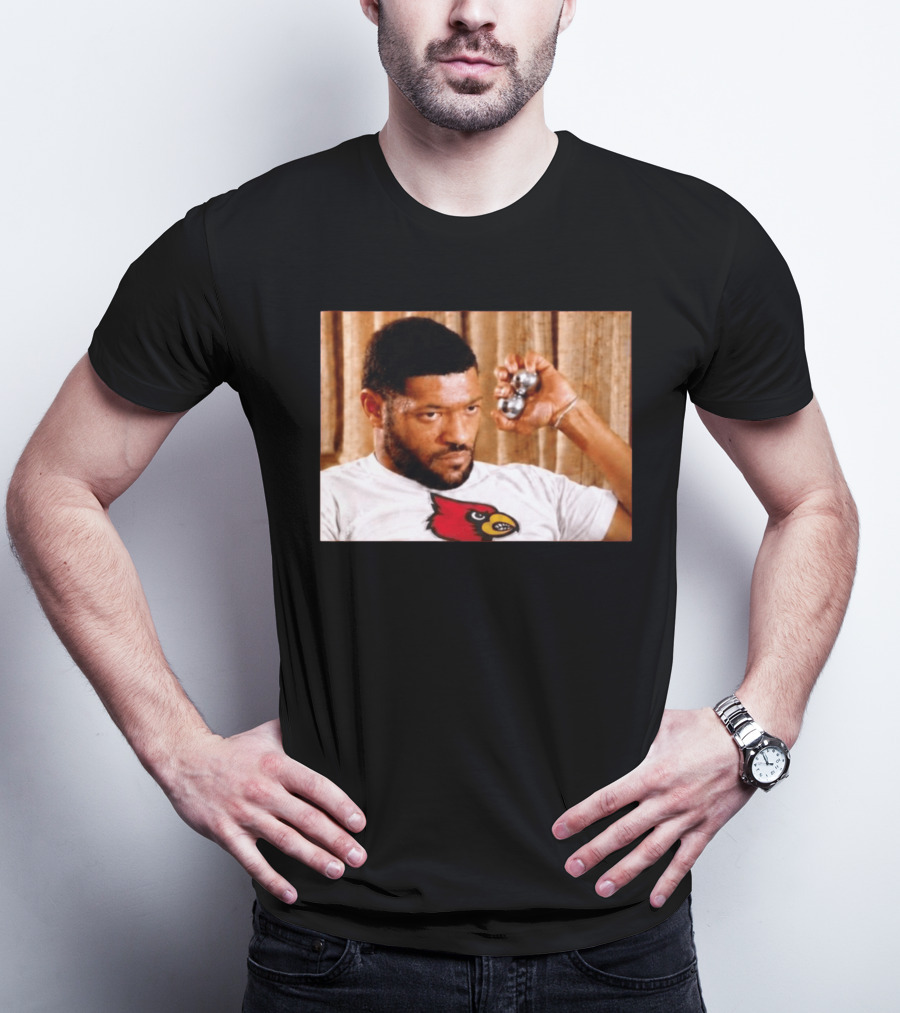 Laurence Fishburne Louisville Cardinals Mood Team Spirit T-Shirt