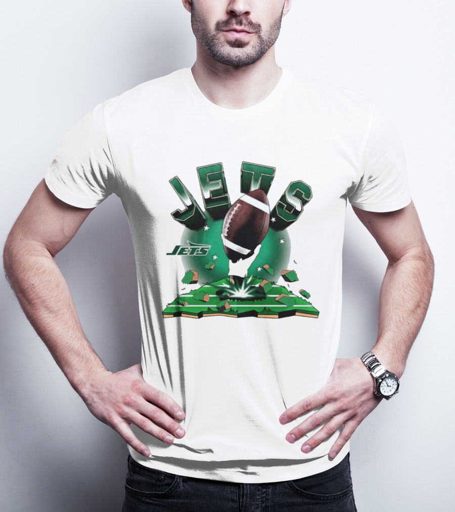 New York Jets Football Explode 2026 Clubhouse T-Shirt