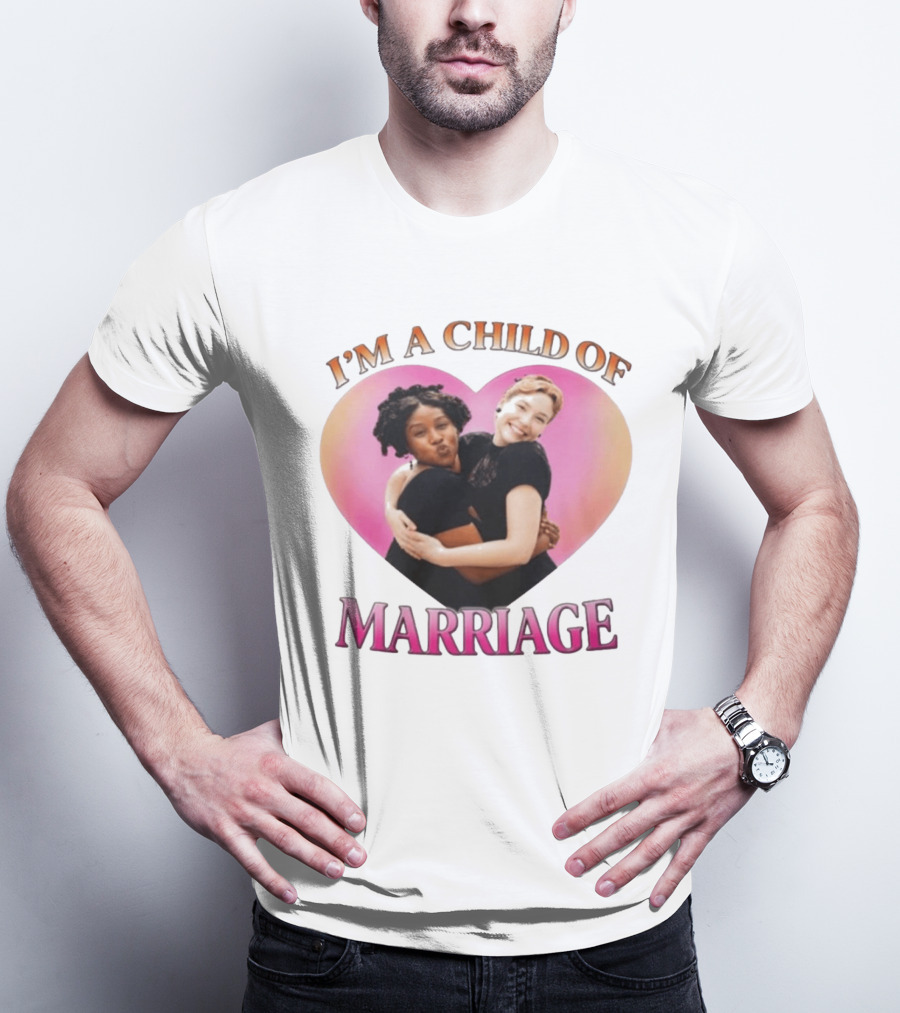 I'm A Child Of Marriage Hugging Heart Bridgerton Ss5 T-Shirt