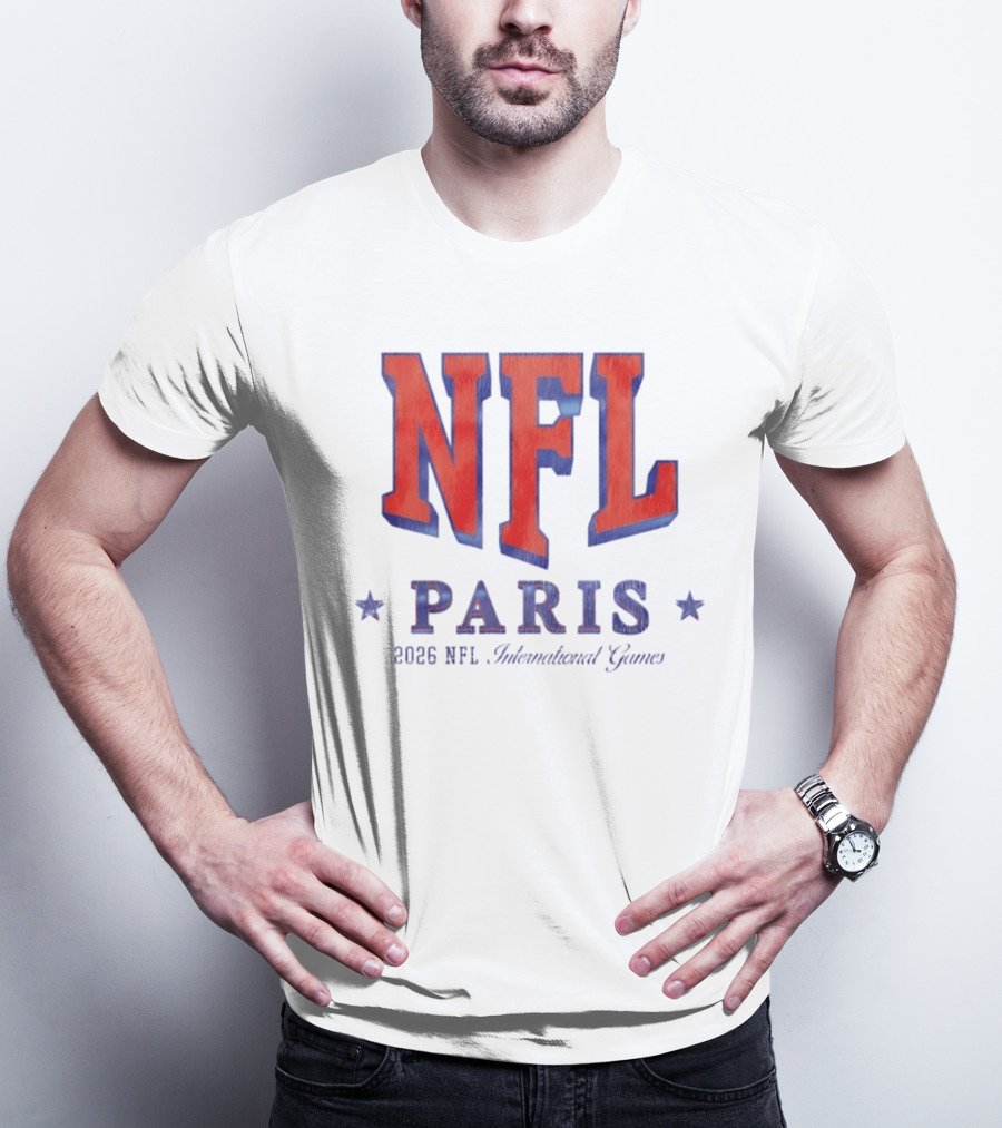 2026 NFL Paris International Games T-Shirt