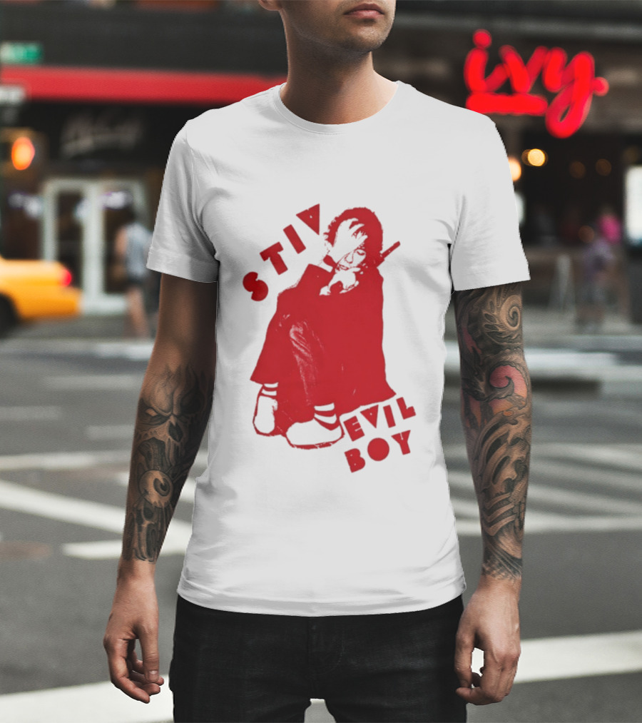 Stiv Bators Evil Boy The Dead Boys Punk Rock T-Shirt