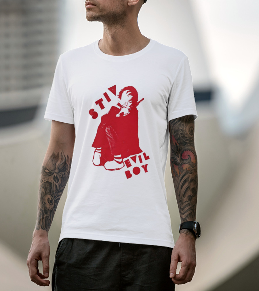 Stiv Bators Evil Boy The Dead Boys Punk Rock T-Shirt