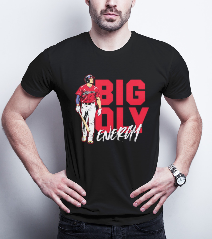 Atlanta Braves Matt Olson Big Oly Energy T-Shirt