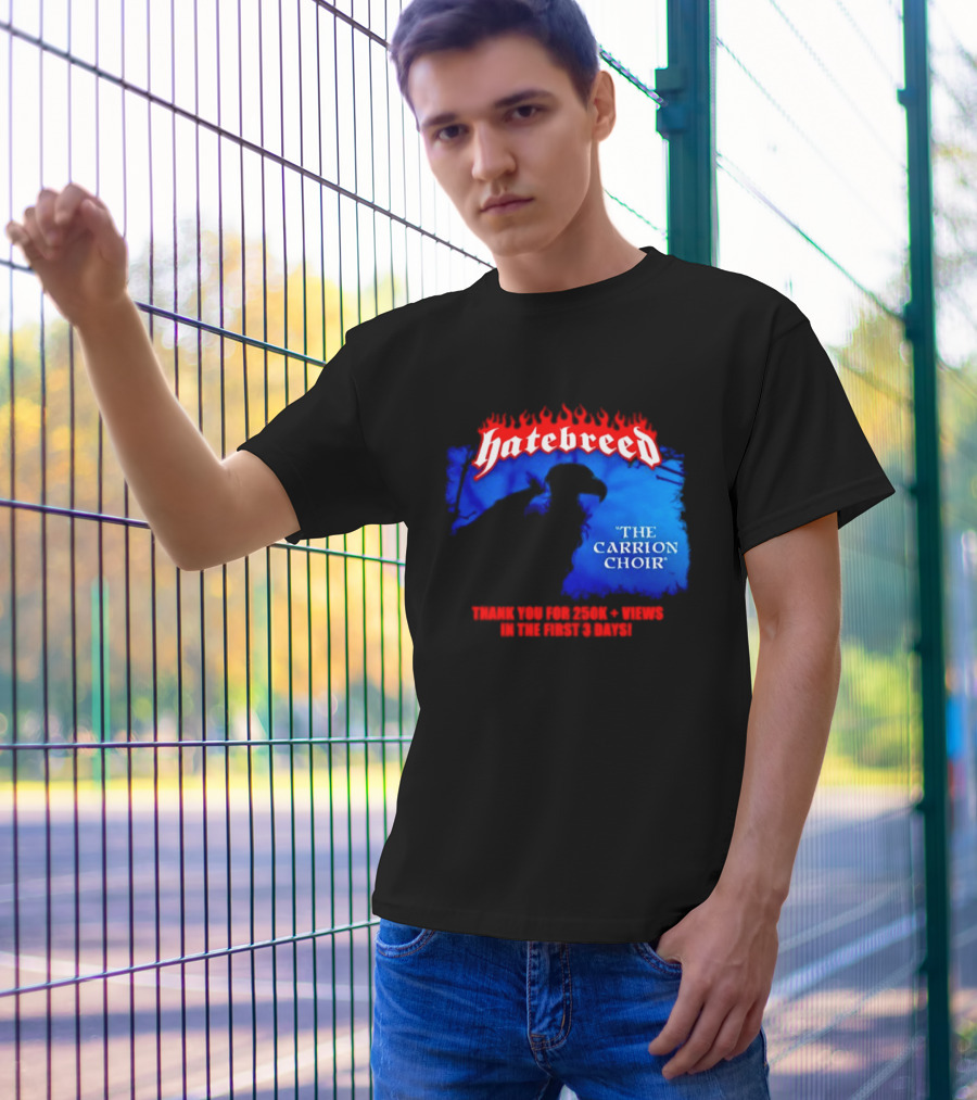 Hatebreed The Carrion Choir Metal Hardcore Album T-Shirt