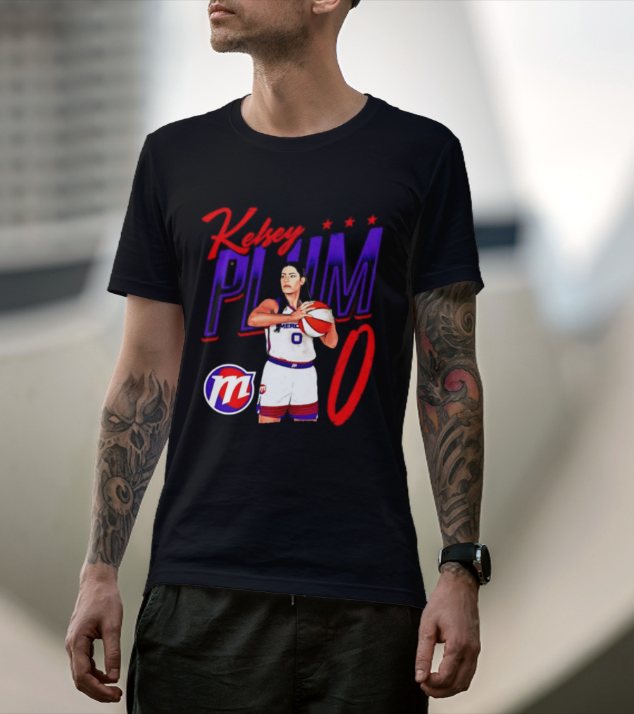 Kelsey Plum 0 Mercury WNBA Basketball Player T-Shirt