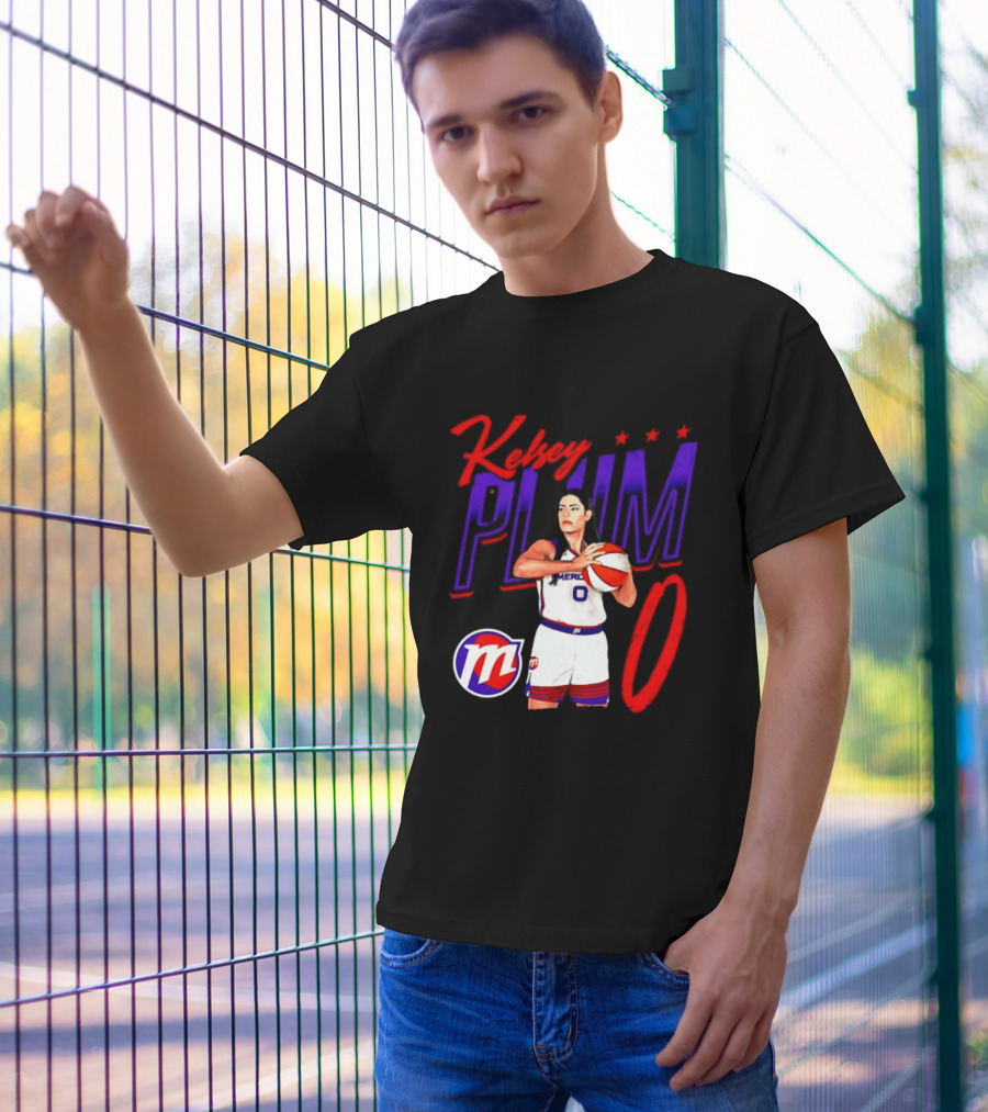 Kelsey Plum 0 Mercury WNBA Basketball Player T-Shirt