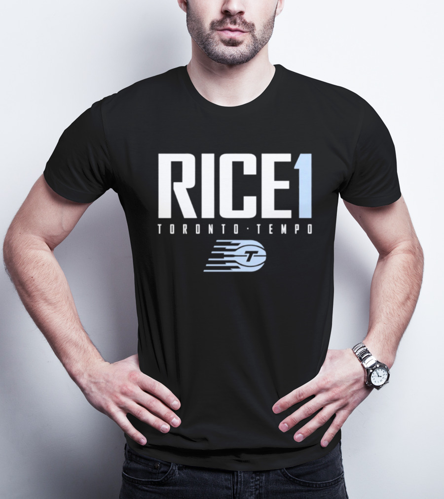 Kiki Rice 1 Toronto Tempo WNBA RICE1 T-Shirt