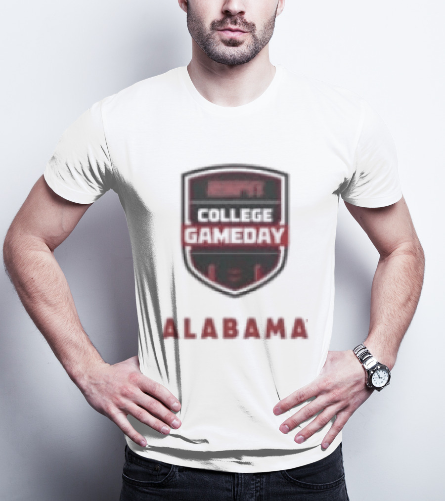 ESPN College GameDay Alabama Crimson Tide Stadium T-Shirt