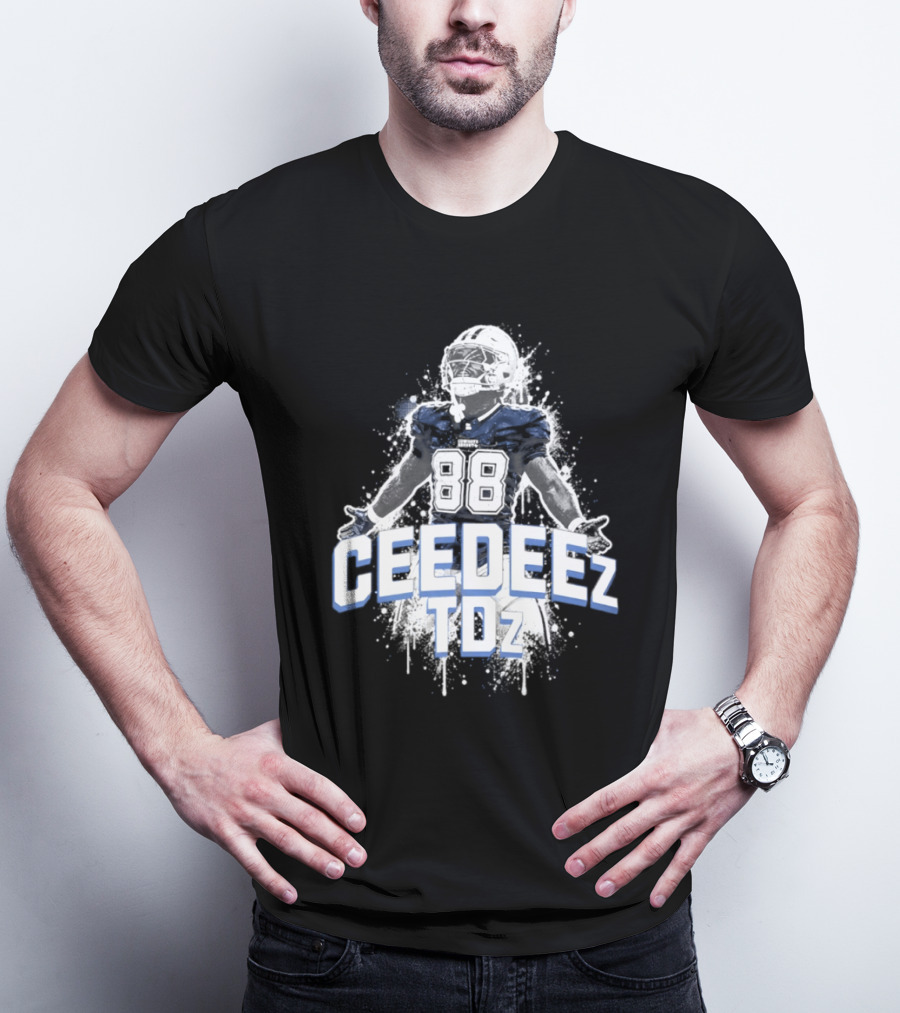 CeeDee Lamb CEEDEEZ TDz Dallas Cowboys Football Player T-Shirt