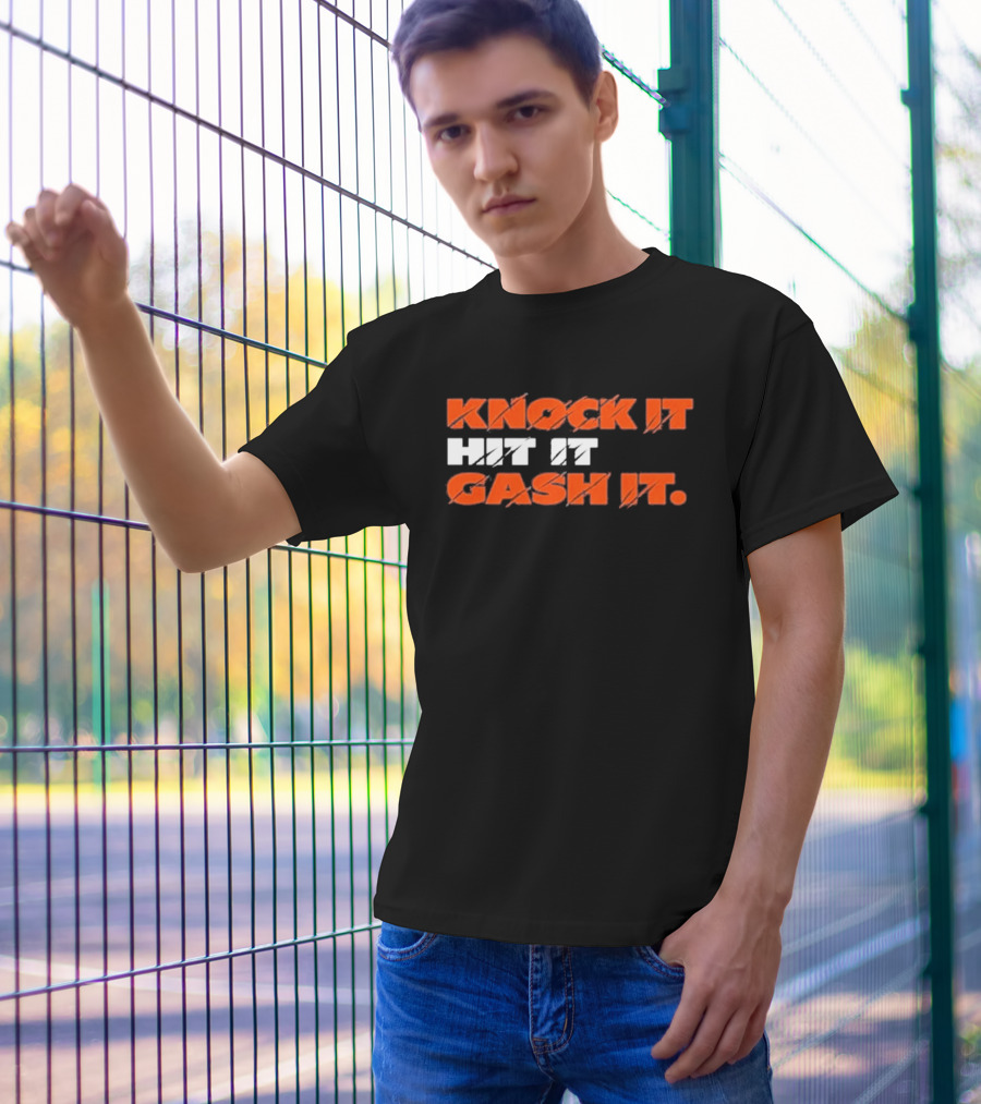 Chicago Bears Knock It Hit It Gash It T-Shirt