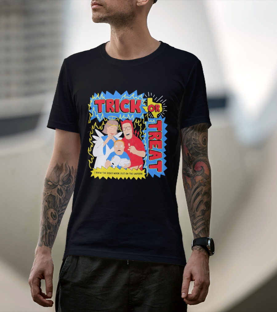 Trick Or Treat Hank Hill Halloween 2026 T-Shirt