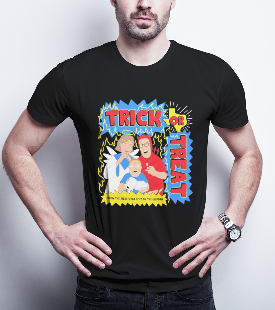 Trick Or Treat Hank Hill Halloween 2026 T-Shirt