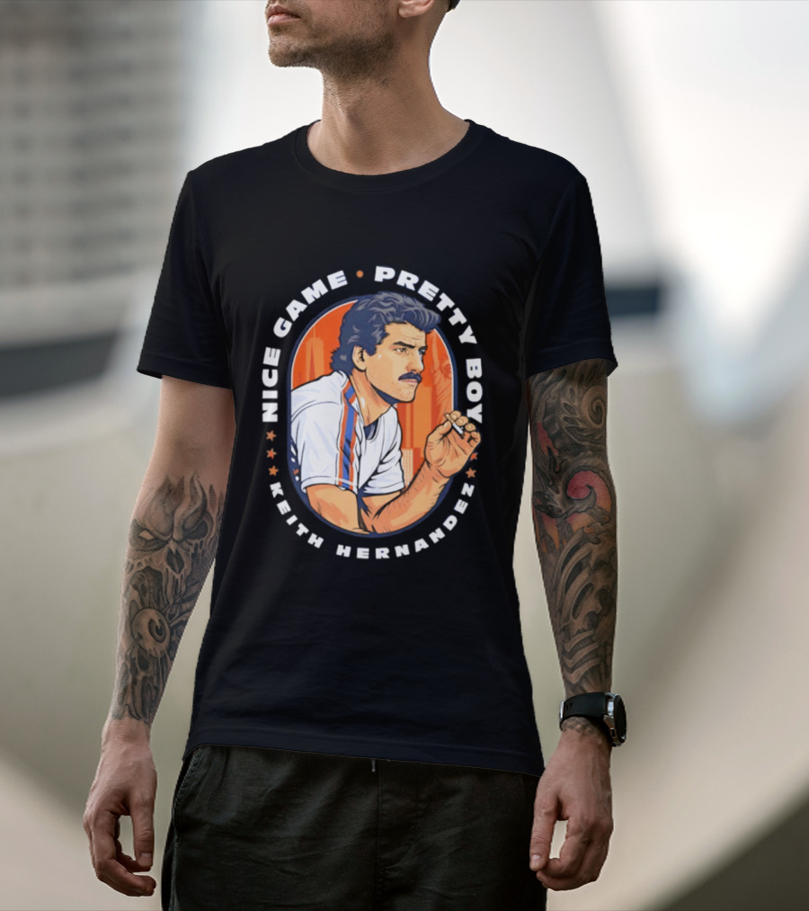 Keith Hernandez New York Mets Nice Game Pretty Boy T-Shirt