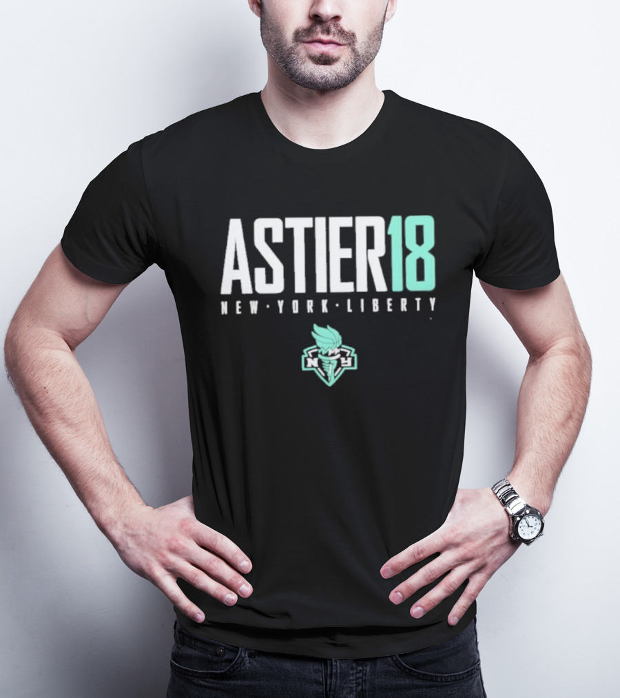 Astier 18 New York Liberty WNBA T-Shirt