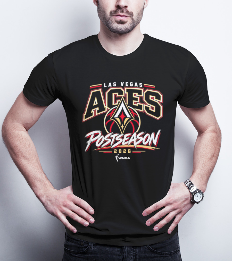WNBA Las Vegas Aces Postseason 2026 T-Shirt